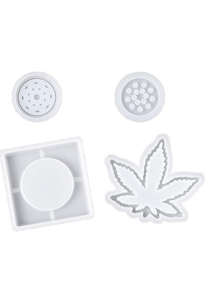 Akçaağaç Yaprağı Reçine Kalıp Baharat Öğütücü Epoksi Kalıp Kare Coaster Silikon Kalıp Dahil 3 Adet Silikon Reçine Döküm Kalıpları Akçaağaç Yaprağı Reçine Kalıp Baharat Öğütücü Epoksi Kalıp Kare Coaster Silikon Kalıp Dahil 3 Adet Silikon Reçine Döküm Kalıpları