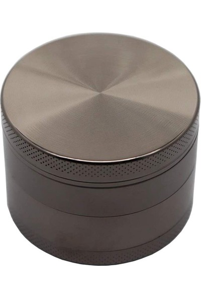 Katmanlı Baharat Ot Öğütücü Polen Toplayıcı ile Ev Çinko Alaşım Biber Baharat Öğütücü-Gri