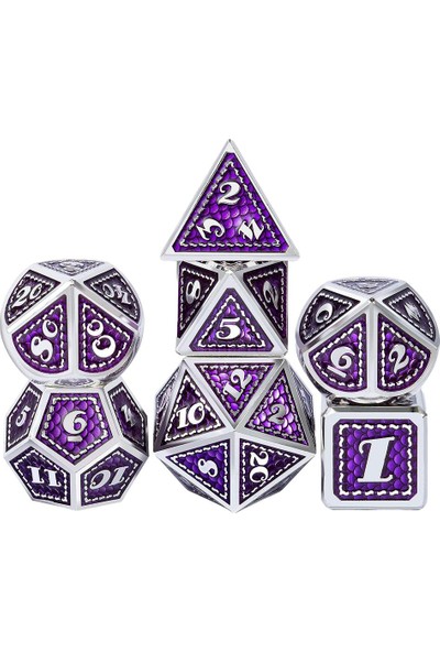 7 Adet Polyhedral Zar Casino Aksesuarları Büyük Numaraları Parti Dnd Mor Için Iyilik 7 Adet Polyhedral Zar Casino Aksesuarları Büyük Numaraları Parti Dnd Mor Için Iyilik