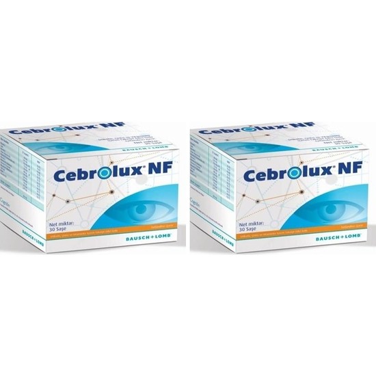 Cebrolux Bausch&Lomb Cebrolux_Nf 30 Saşe 2 Adet Fiyatı