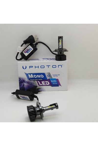 H4 LED Xenon Oto Ampulü Photon Mono 2 Çnr Otomotiv Yedek Parça Aksesuar H4 LED Xenon Oto Ampulü Photon Mono 2 Çnr Otomotiv Yedek Parça Aksesuar