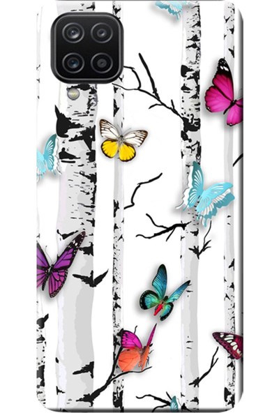 Ceppare Samsung Galaxy A12 Kılıf SM-A125F Desen Baskılı Silikon Kapak Kelebekler 149 Ceppare Samsung Galaxy A12 Kılıf SM-A125F Desen Baskılı Silikon Kapak Kelebekler 149