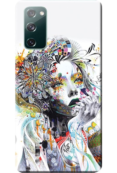 Ceppare Samsung Galaxy S20 Fe Kılıf SM-G780F Desen Baskılı Silikon Kapak Düşünen Kız Tasarım 574 Ceppare Samsung Galaxy S20 Fe Kılıf SM-G780F Desen Baskılı Silikon Kapak Düşünen Kız Tasarım 574