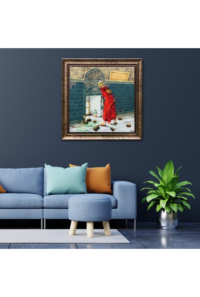 Ronzar Ipek Baskı Kaplumbağa Terbiyecisi RIBKT-001