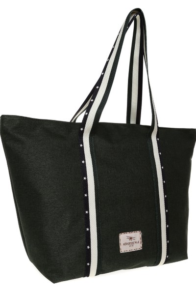 Aeropostale Ellona Haki Plaj Çantası