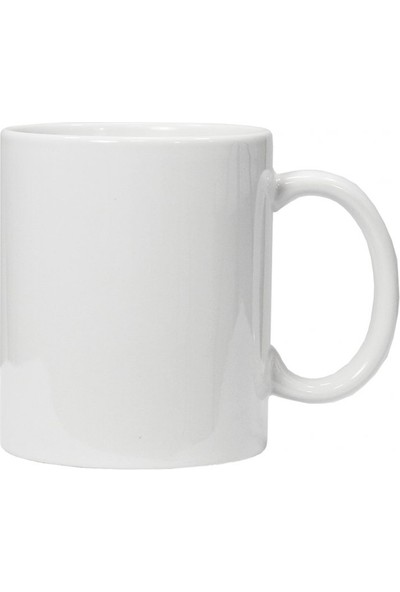 Baykuş Beyaz Kupa Bardak