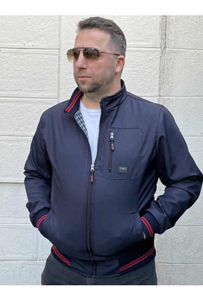 Stoncs Erkek Mevsimlik Dik Yaka Mont Stoncs Erkek Mevsimlik Dik Yaka Mont