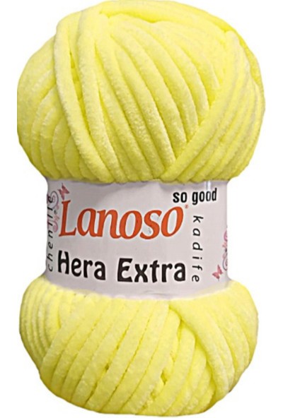 Lanoso Hera Extra Örgü Ipi %85 Polyester %15 Polyamid 100 mt 100 gr Örgü Ipi