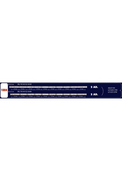 Bolsat LCD LED 1004-TEK-40CE5100-LE102N11FM 3BL-T8104102-003B-E230-ÇAĞLAR Bolsat LCD LED 1004-TEK-40CE5100-LE102N11FM 3BL-T8104102-003B-E230-ÇAĞLAR
