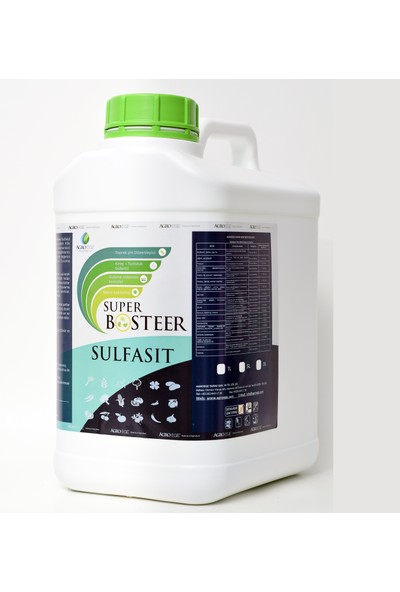 Agroege Bosteer Sülfasit - Toprak Ph Düzenleyici 5 Litre Agroege Bosteer Sülfasit - Toprak Ph Düzenleyici 5 Litre