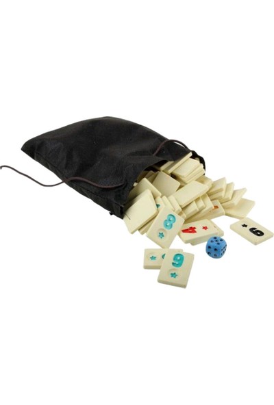 Eser Okey Taşı Yedek Okey Taşı Bez Torbalı 1. Melamin