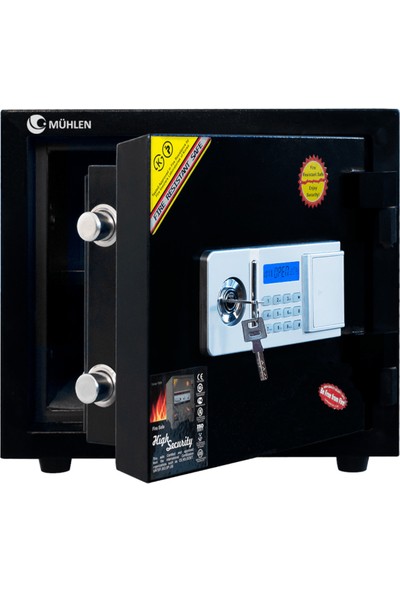 Mühlen Fire Safe K-430 Yangına Dayanıklı Şifreli & Alarmlı Çelik Kasa Yangına Dayanıklılık Mühlen Fire Safe K-430 Yangına Dayanıklı Şifreli & Alarmlı Çelik Kasa Yangına Dayanıklılık