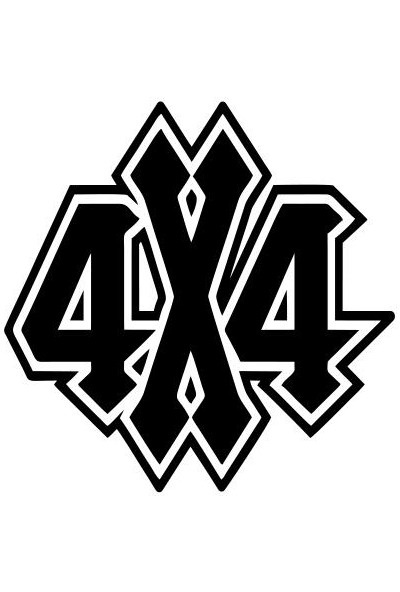 Otografik - 4x4 Sq Off Road Oto Sticker