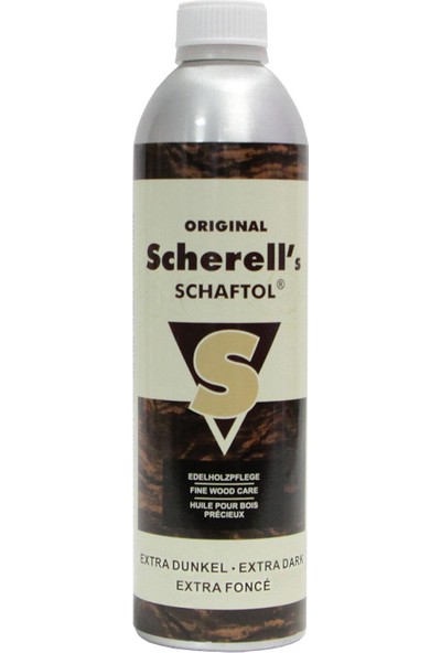 Ballistol Scherell's Extra Dark (Ekstra Koyu) Schaftöl (Doğal Kundak Boyası) 500ML Ballistol Scherell's Extra Dark (Ekstra Koyu) Schaftöl (Doğal Kundak Boyası) 500ML