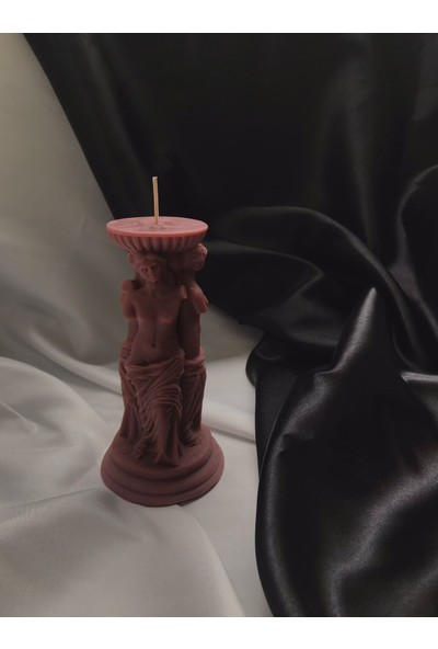 Doğal Dekoratif Vegan Soya Mum