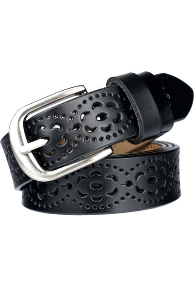 Vandor Girls Kadın Hollow Deri Tokalı Bel Kemeri (Yurt Dışından) Vandor Girls Kadın Hollow Deri Tokalı Bel Kemeri (Yurt Dışından)