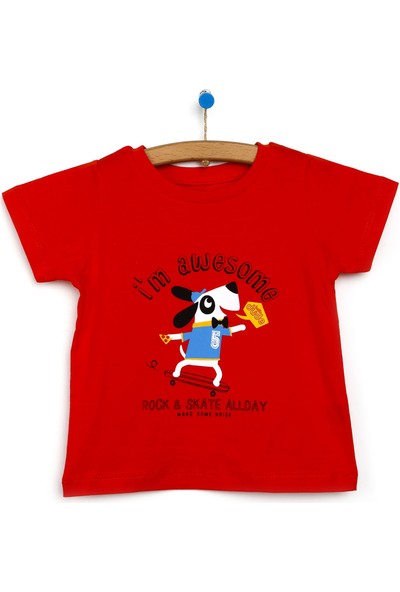 Hello Baby Basic Erkek Bebek Tshirt