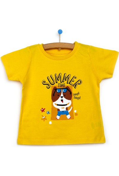 Hello Baby Basic Erkek Bebek Tshirt