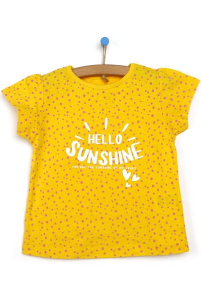 Hello Baby Basic Kız Bebek Tshirt