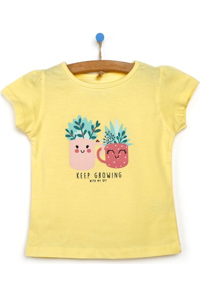 Hello Baby Basic Kız Bebek Tshirt