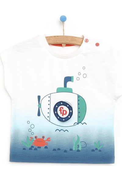 Fisher Price Birlikte Yüzelim 3D Deniz Altı Detay Tshirt Fisher Price Birlikte Yüzelim 3D Deniz Altı Detay Tshirt