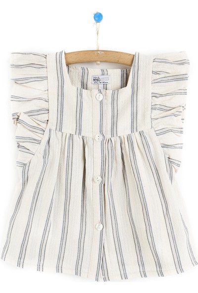 Hello Baby Basic Kız Bebek Dokuma Bluz Hello Baby Basic Kız Bebek Dokuma Bluz