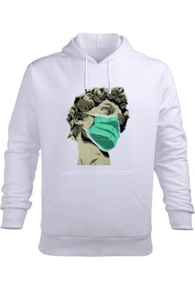Corona Erkek Kapüşonlu Hoodie Sweatshirt