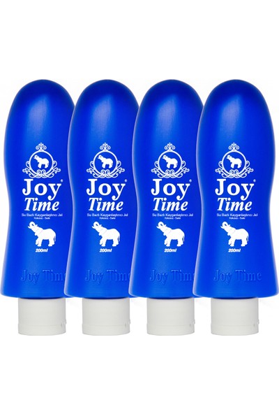Joy Time Su Bazlı Kayganlaştırıcı Jel Kokusuz 200 ml 4 Adet Toplam 800 ml Ürün