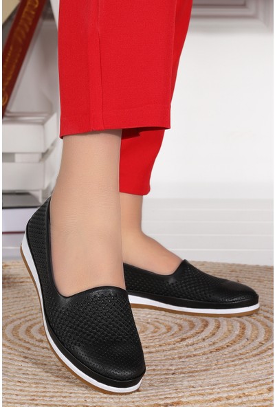 Woggo Clst 403 Günlük Yürüyüş Kadın Babet Ayakkabı