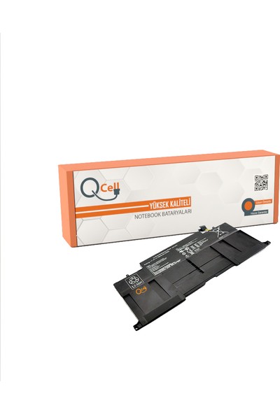 Qcell Asus UX31A, UX31E, C22-UX31 Batarya Qcell Asus UX31A, UX31E, C22-UX31 Batarya