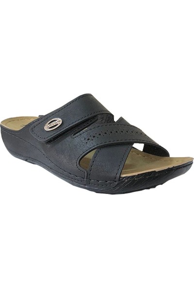Aryan 54-483 Siyah Kadın Günlük Terlik
