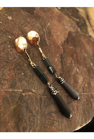 Shoecide Doğaltaş Kadın Kedigözü Taşı Rose Altın Kaplama Küpe KRB443 Shoecide Doğaltaş Kadın Kedigözü Taşı Rose Altın Kaplama Küpe KRB443