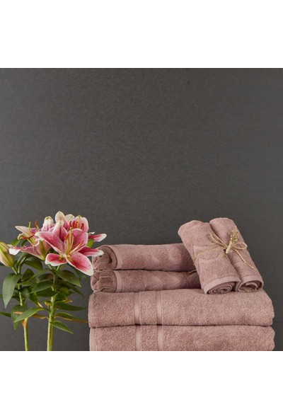 Hibboux Vogue Havlu - Light Plum