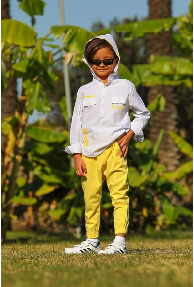 Jack Lions Erkek Gömlek Sarı (5-16 Yaş) Jack Lions Erkek Gömlek Sarı (5-16 Yaş)