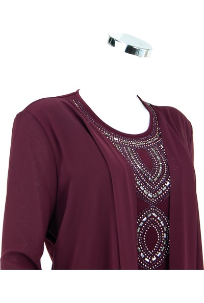Oppland Kadın Anne Butik Tunik Abiye Hanedan Taşı Kolyesi Desenli Rahat Kesim Büyük Beden Likralı Sandy Kumaş Oppland Kadın Anne Butik Tunik Abiye Hanedan Taşı Kolyesi Desenli Rahat Kesim Büyük Beden Likralı Sandy Kumaş