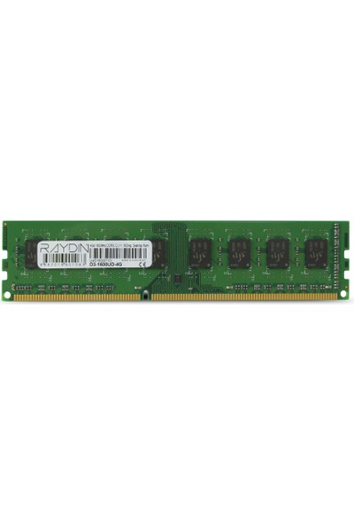 Raydın D3-1600UD-4G 4gb, Ddr3, 1600MHZ, CL11, 16 Chip, Desktop Ram Raydın D3-1600UD-4G 4gb, Ddr3, 1600MHZ, CL11, 16 Chip, Desktop Ram