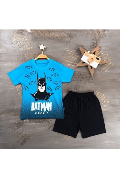 Saymoystar Kids Batman Baskılı Erkek Çocuk 2li Takım Saymoystar Kids Batman Baskılı Erkek Çocuk 2li Takım