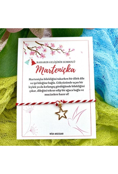 Wish Design Yıldızlı Marteniçka Bileklik