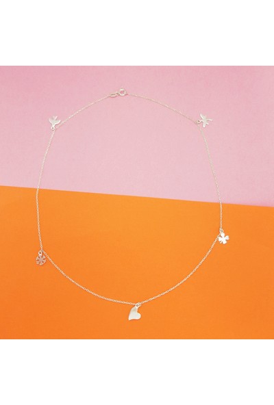 Agora Silver Kadın 925 Ayar Gümüş Şans Kolye