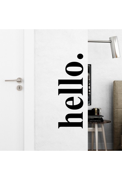Dizayn All Hello Merhaba Dekoratif Duvar Etiket Sticker Dizayn All Hello Merhaba Dekoratif Duvar Etiket Sticker