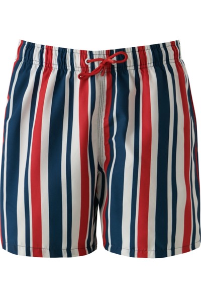 Standart Fit Casual Desenli Mayo Deniz Şortu