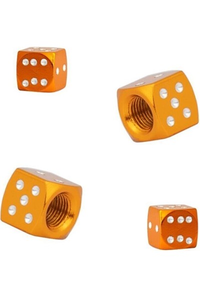 HLD Zar Sibop Kapağı Fosforlu Turuncu 4'lü Set