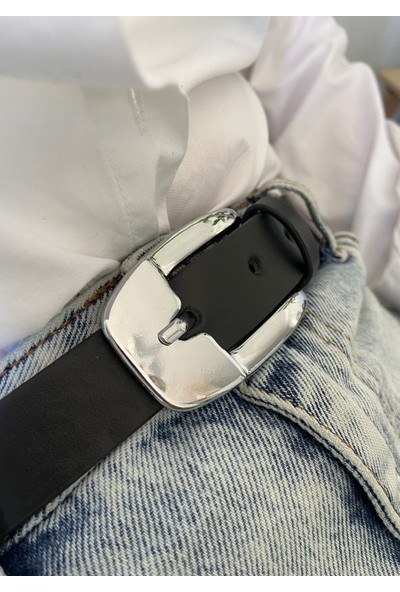 KİLİGİSTANBUL Kadın Düz Tokalı Kemer