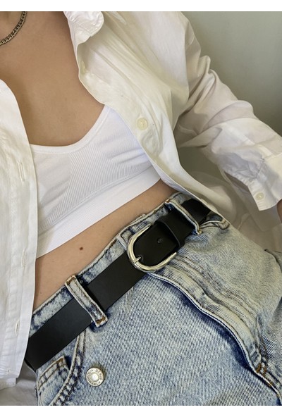 KİLİGİSTANBUL Kadın Oval Tokalı Kemer