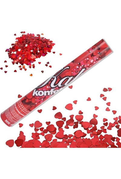 Tam İthalat Kalp Şekilli Konfeti Tam İthalat Kalp Şekilli Konfeti