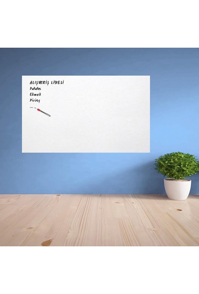 Tam İthalat Ders Çalışma Yazı Tahtası Manyetik Duvar Stickerı 100X60 cm Tam İthalat Ders Çalışma Yazı Tahtası Manyetik Duvar Stickerı 100X60 cm