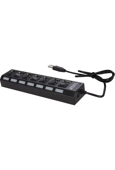 Top Geek Jdl-A7 USB 2.0 7 Portlu Portu - Siyah (Yurt Dışından) Top Geek Jdl-A7 USB 2.0 7 Portlu Portu - Siyah (Yurt Dışından)