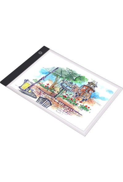 Top Geek A2 3mm Ultra Ince LED Çizim Tahtası (Yurt Dışından)