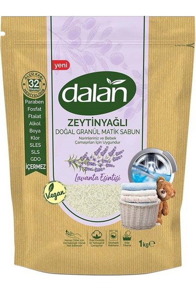 Dalan Granül Lavanta Toz Sabun Standart Dalan Granül Lavanta Toz Sabun Standart