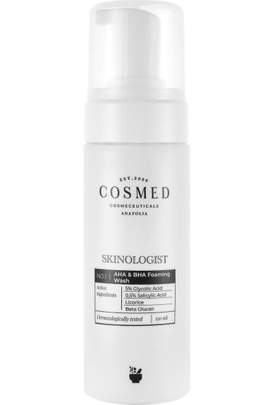 Cosmed Skinologist Aha & Bha Foaming Wash 150 ml Cosmed Skinologist Aha & Bha Foaming Wash 150 ml